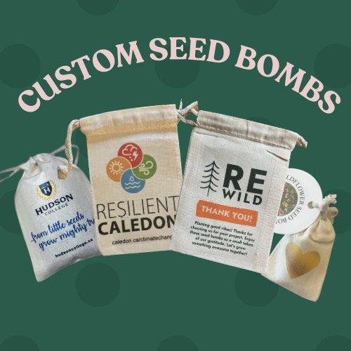 Custom Seed Bombs – Radical Roots Seed Bomb Company Inc.
